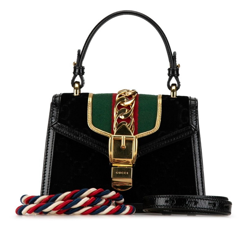 Gucci Sylvie Sherry Line Handbag Shoulder Bag 470270 … - Gem